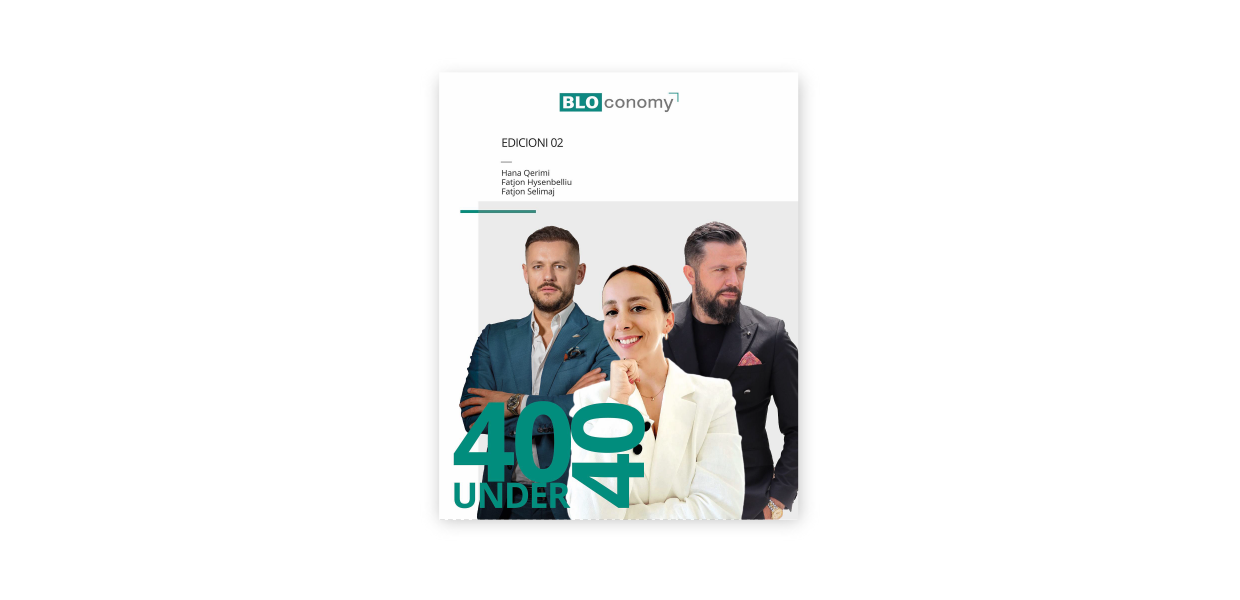 Hana Qerimi secures the top spot in the highly regarded "40 under 40 ...